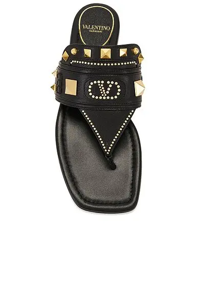 Valentino Garavani Studded Thong Sandals