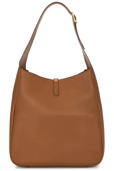 Saint Laurent Large Le 5 A 7 Supple Hobo Bag - Fox