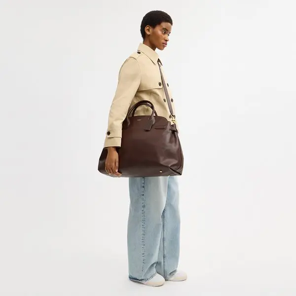 COACH Soft Empire Carryall Bag 48 - Brass/maple
