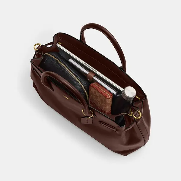 COACH Soft Empire Carryall Bag 48 - Brass/maple