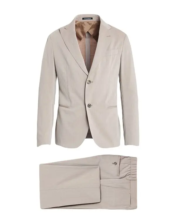 Emporio Armani Suit Size Virgin Wool, Cotton