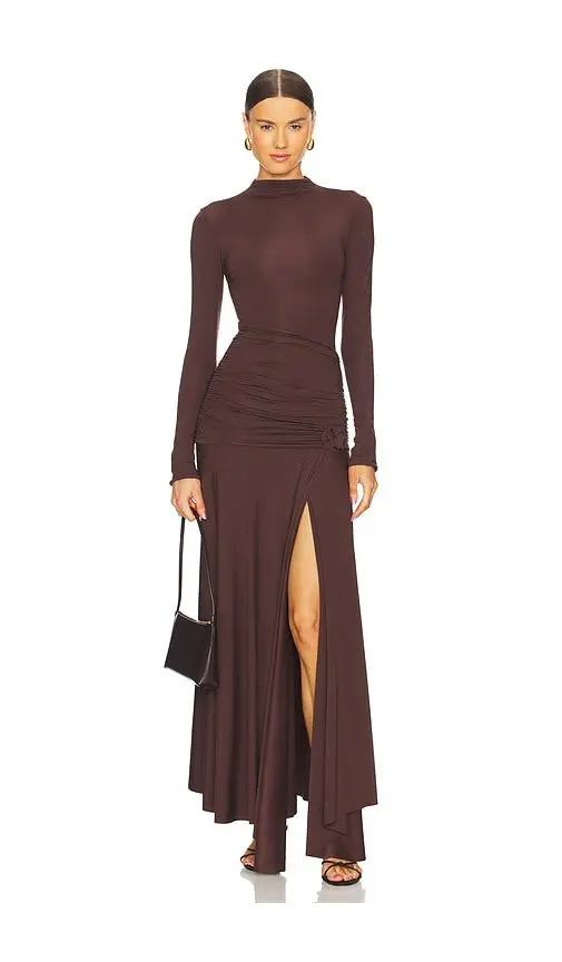 MAYGEL CORONEL X Revolve Mageia Dress - Brown
