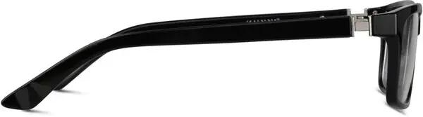 Zenni Classic Rectangle Full Rim Eyeglasses - Black