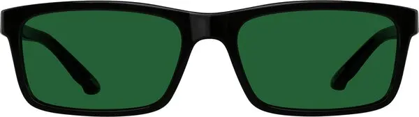 Zenni Classic Rectangle Full Rim Eyeglasses - Black