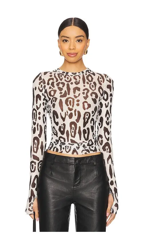 AFRM Kaylee Top In Beige