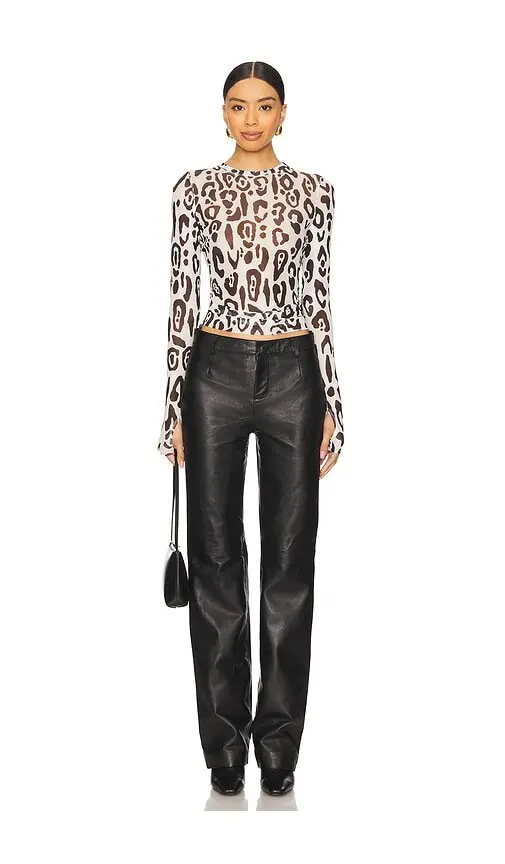 AFRM Kaylee Top In Beige