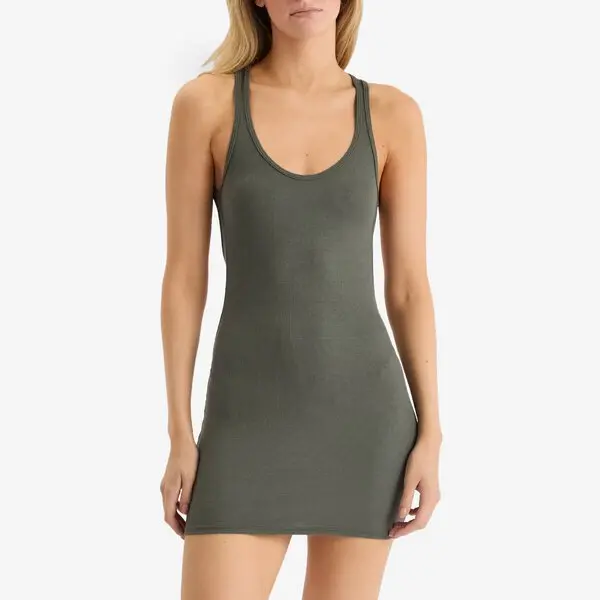 Joah Brown Open Back Mini Dress