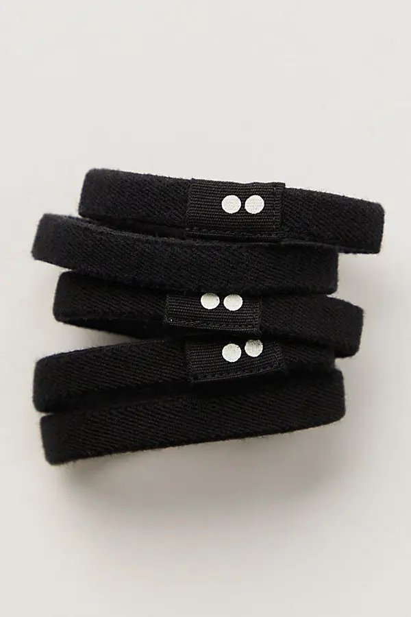 KOOSHOO Flat Hair Ties - Black