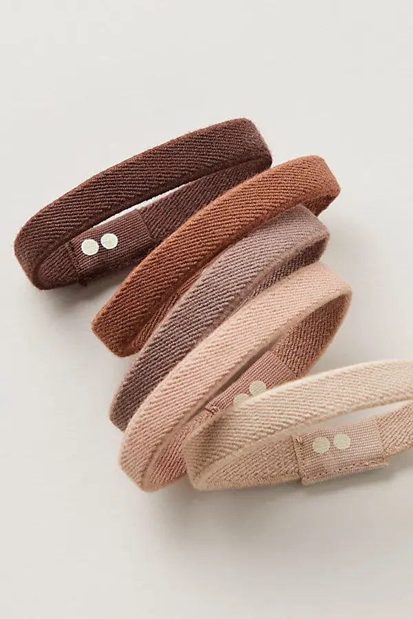 KOOSHOO Flat Hair Ties - Earth Tints
