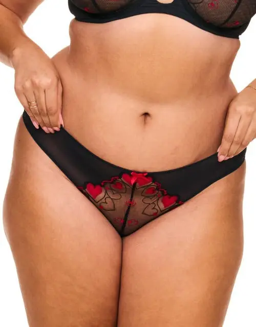 ADORE ME Esmay Cheeky Panties - Black