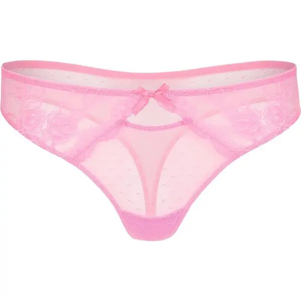 ADORE ME Cordelia Thong Panties - Medium Pink