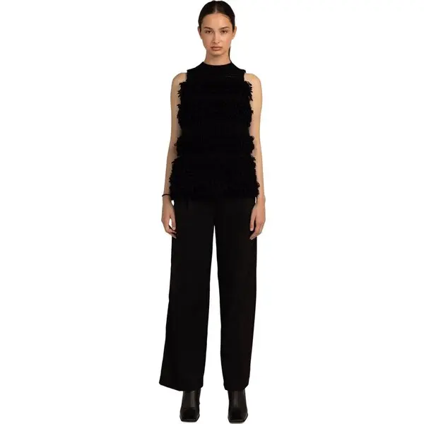 Gobi Cashmere Loop-stitch Vest