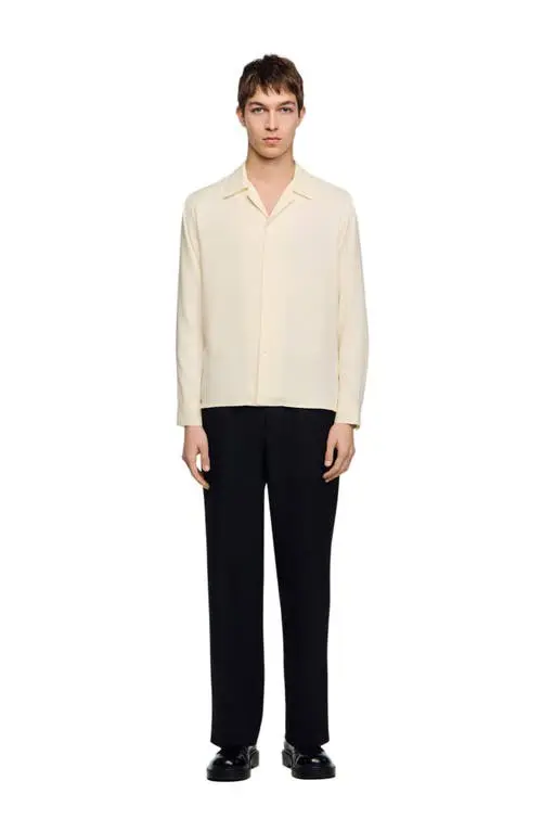 Sandro Floaty Shirt - White