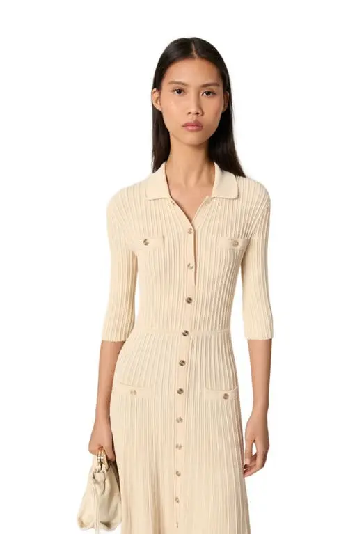 cult gaia billie knit dress Cult Gaia Kalila Knit Midi Dress main image 1