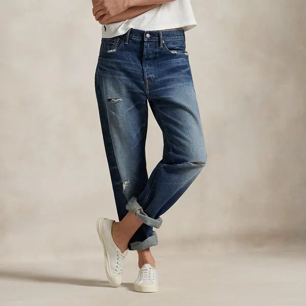 Ralph Lauren Slouch Tapered Jeans - Aimya Wash