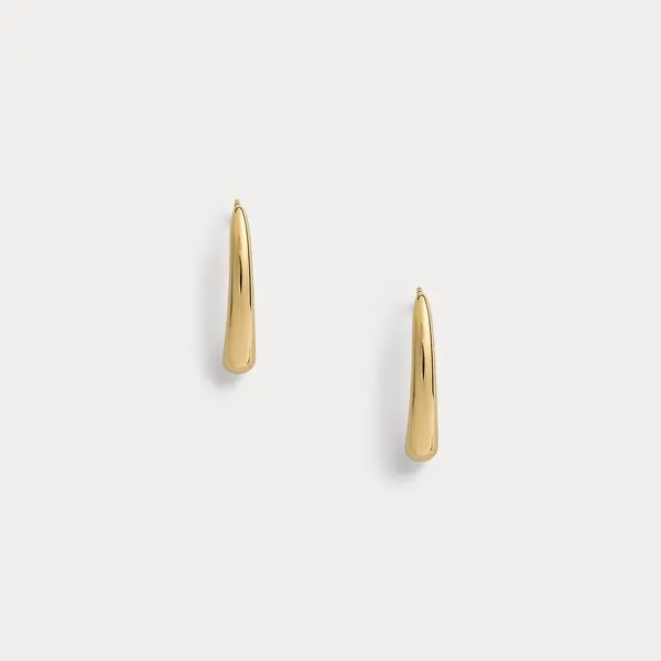 Ralph Lauren Plated Threader Earrings - Gold