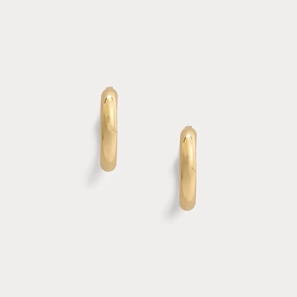 Ralph Lauren Hoop Earrings - Gold