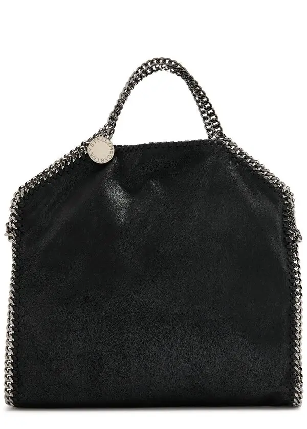 Stella McCartney Falabella Metallic Faux Leather Tote