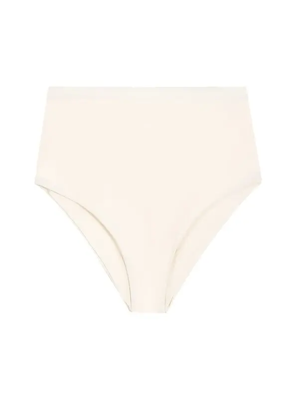 JIL SANDER Bikini Briefs With Logo - Ivory