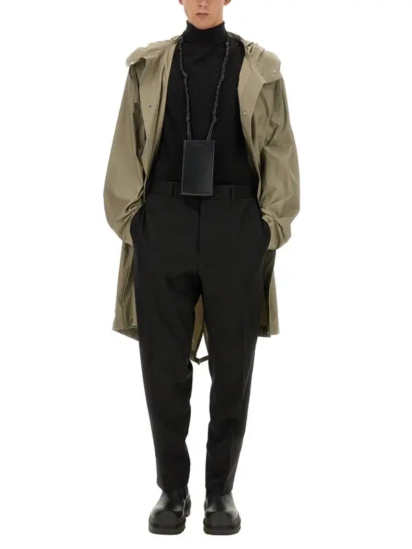 JIL SANDER Parka With Logo