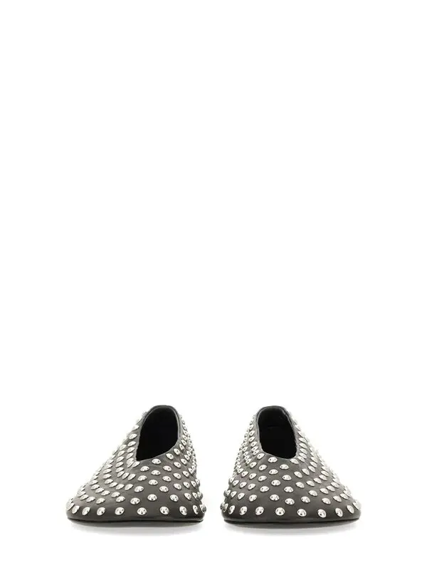 JIL SANDER Nappa Ballerinas - Black