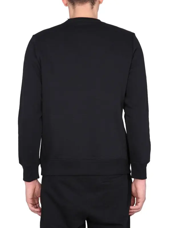 Paul Smith Sweatshirt With Zebra Embroidery - Black