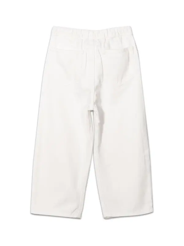 MAISON MARGIELA Wide Leg Cotton Trousers