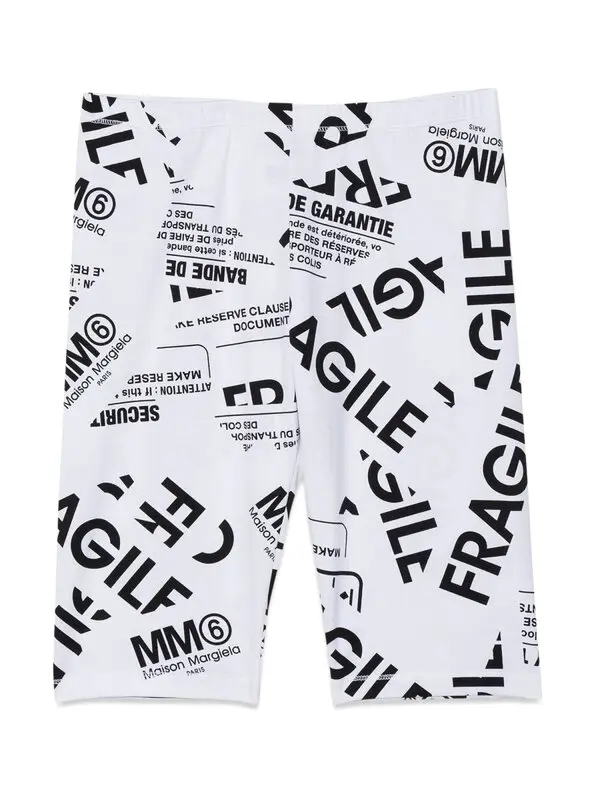 MAISON MARGIELA Printed Socks - White