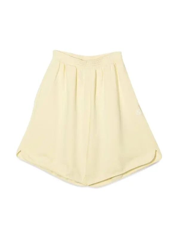 MAISON MARGIELA Cotton Shorts - Yellow