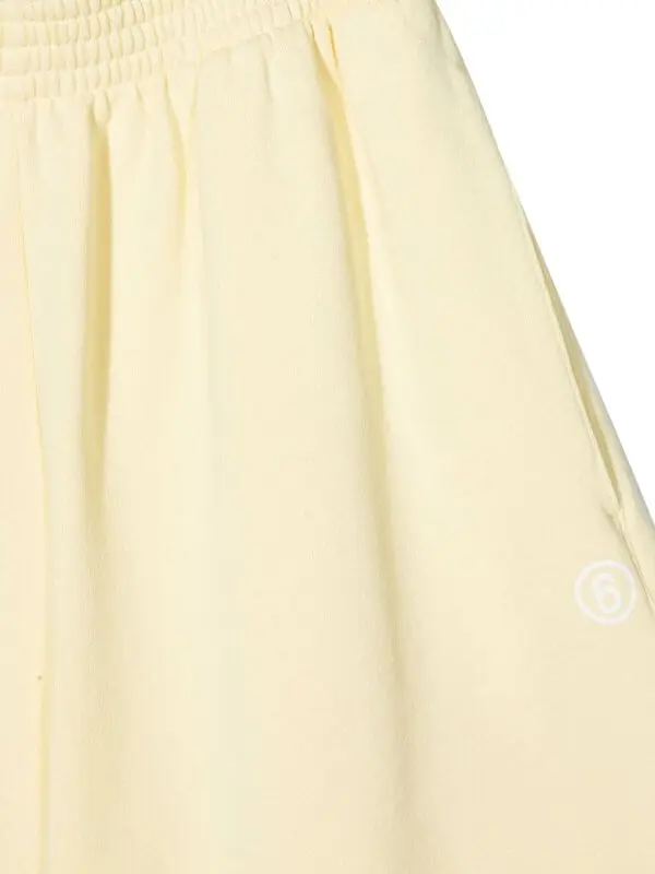 MAISON MARGIELA Cotton Shorts - Yellow