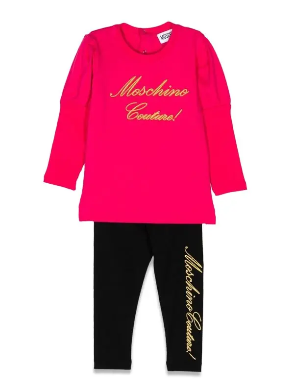 Moschino T-shirt And Leggings Set