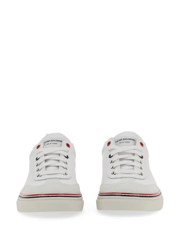 Thom Browne Low Top Leather Sneakers