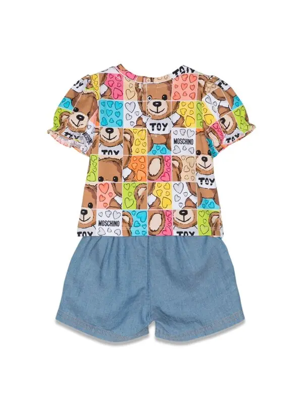 Moschino T-shirt And Shorts Set