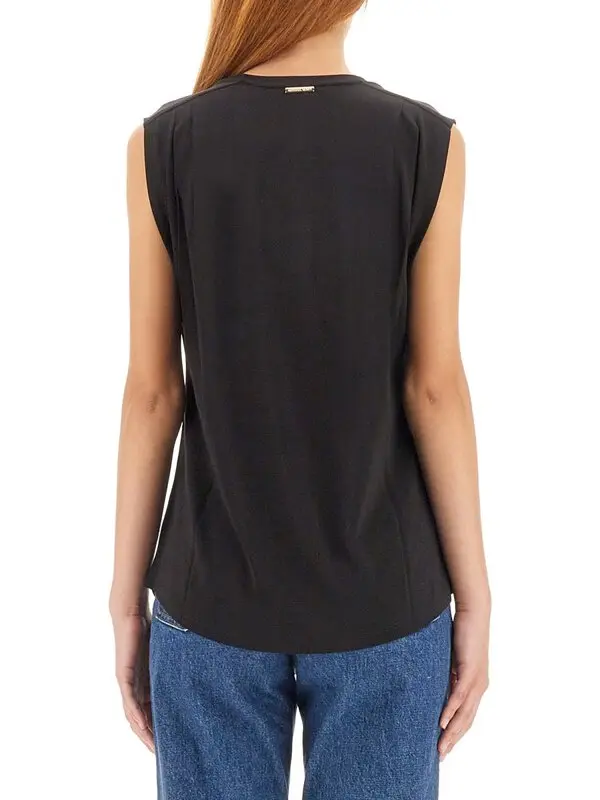 Michael Kors Viscose Top - Black