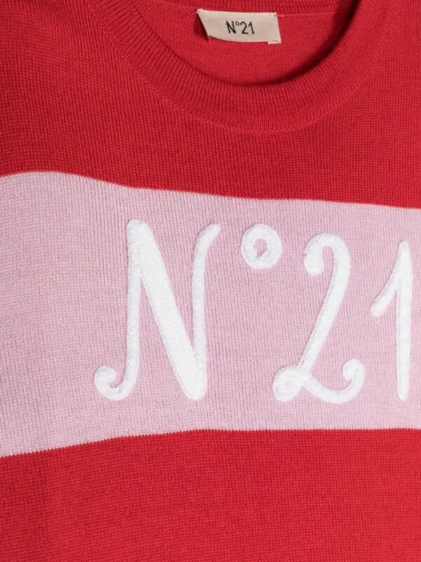 N°21 Logo Crew Neck Pullover