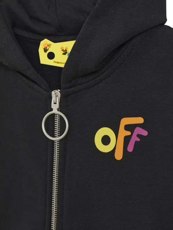 Off-White Hooded Sweatshirt