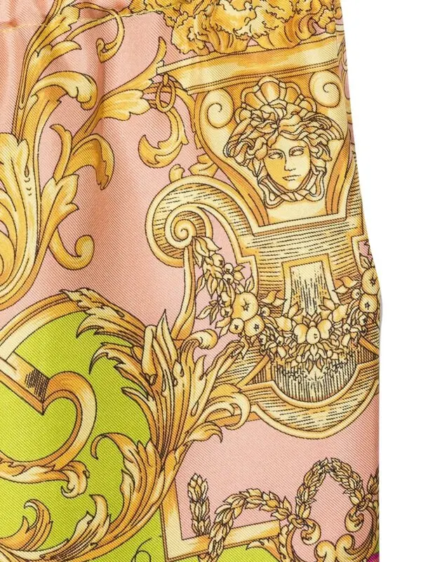 Versace Silk Twill Pants