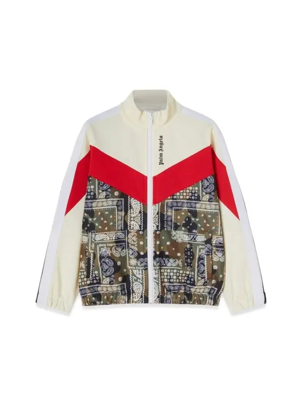Palm Angels Camou Track Jacket - White