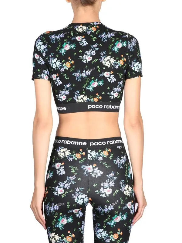 Rabanne Cropped Top - Multicolour