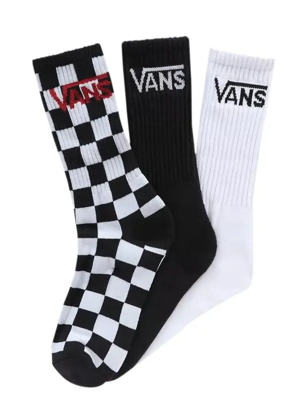 VANS Classic Crew Socks 3-pack - Multicolour