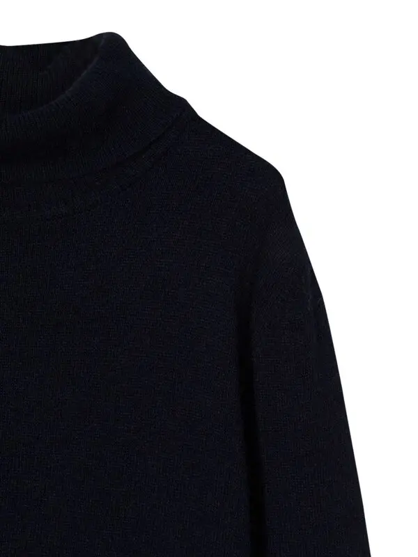 FAY Turtleneck Sweater - Blue