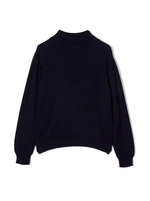 FAY Turtleneck Sweater - Blue