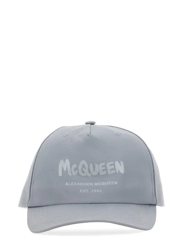 Alexander McQueen Baseball Cap - Grey