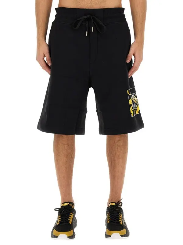 Versace Bermuda Shorts With Logo