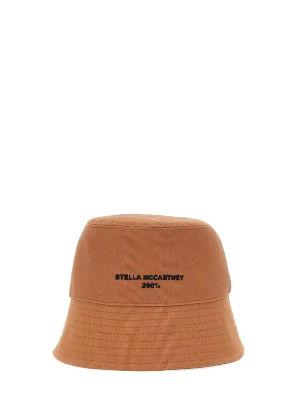 Stella McCartney Double Face Bucket Hat - Beige