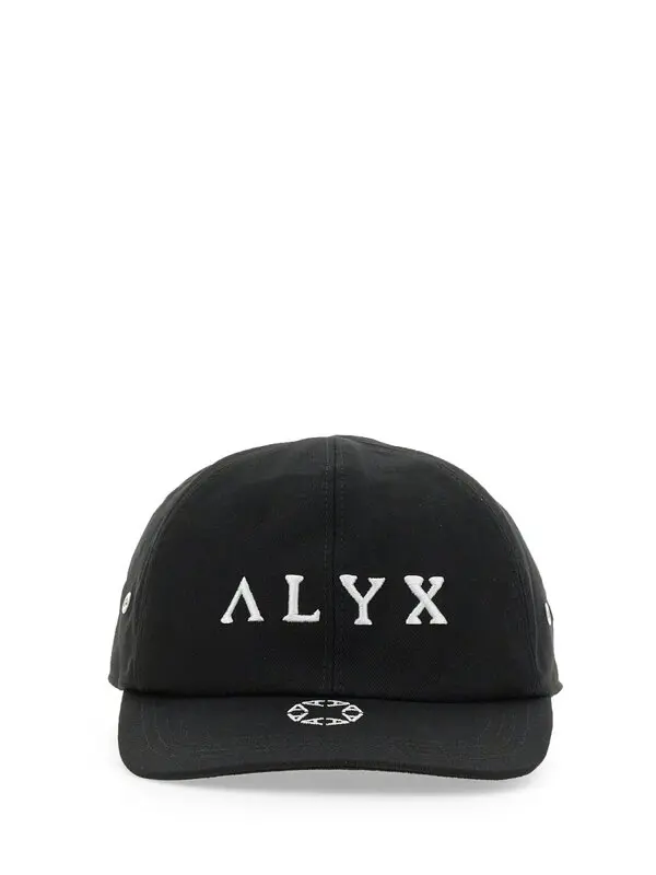 1017 ALYX 9 SM Baseball Cap With Embroidered Logo - Black