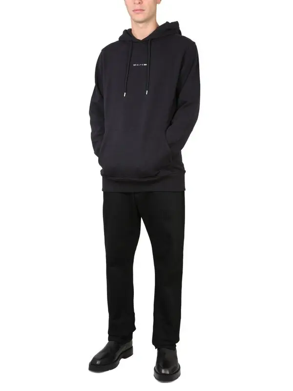1017 ALYX 9 SM Logo Printed Hoodie