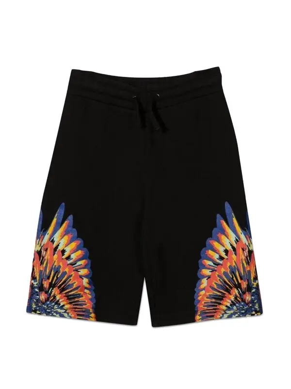 MARCELO BURLON COUNTY OF MILAN Tempera Wings Sweatshort