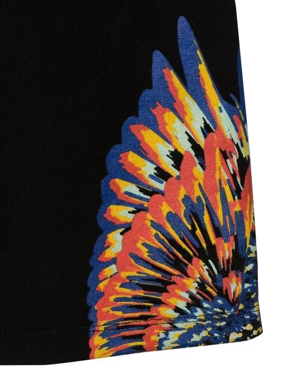 MARCELO BURLON COUNTY OF MILAN Tempera Wings Sweatshort