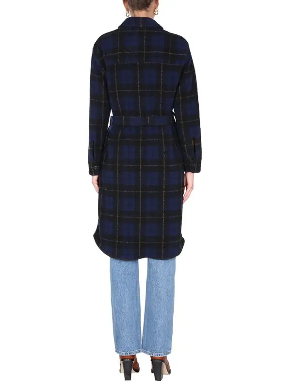 Woolrich Gentry Trench - Blue